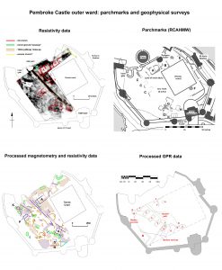 Geophysical survey at Pembroke Castle – Castle Studies Trust Blog