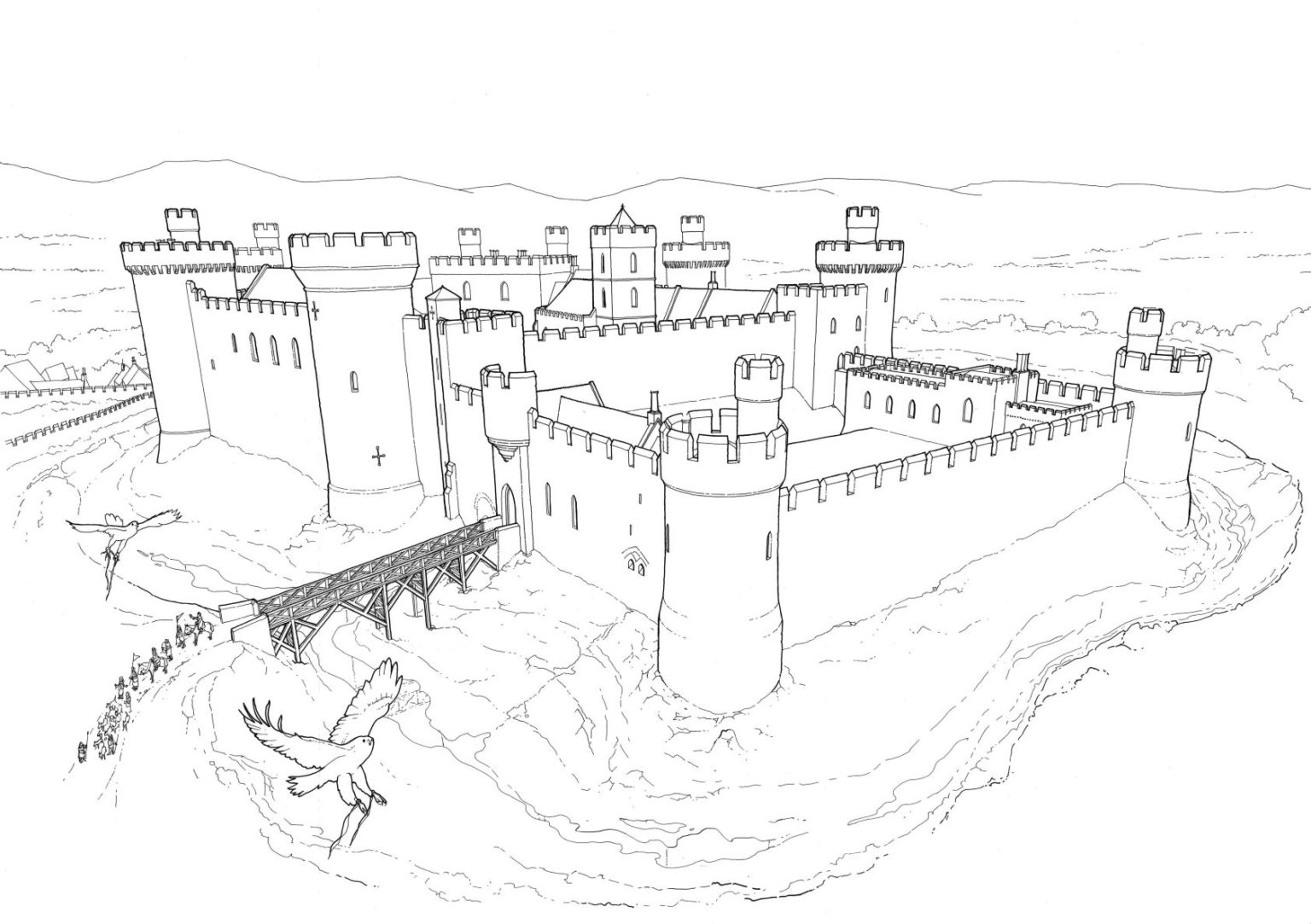 Reconstructing Ruthin Castle – Castle Studies Trust Blog