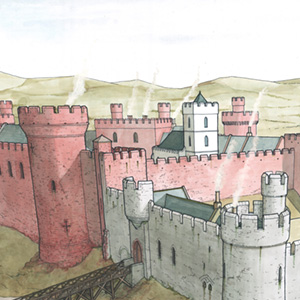 Digital reconstruction of Ruthin Castle | Castle Studies Trust